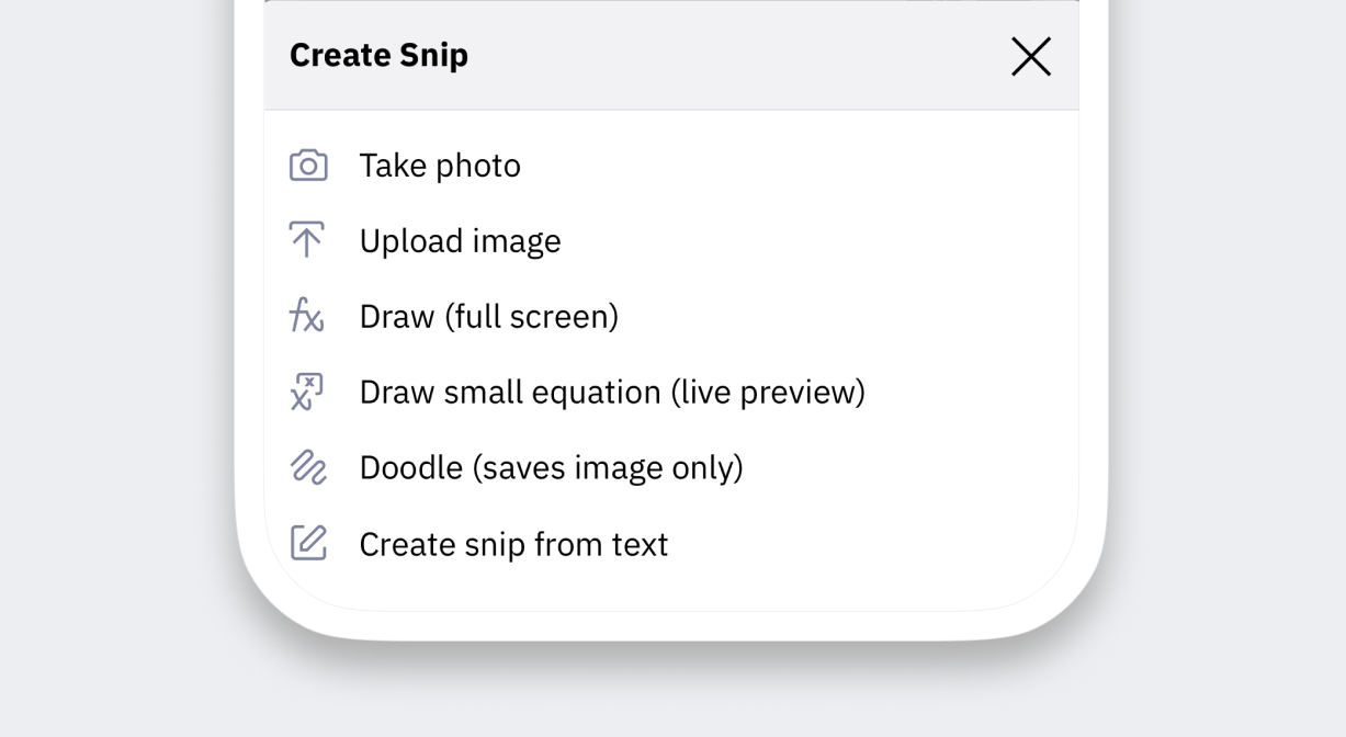 How to create Snips