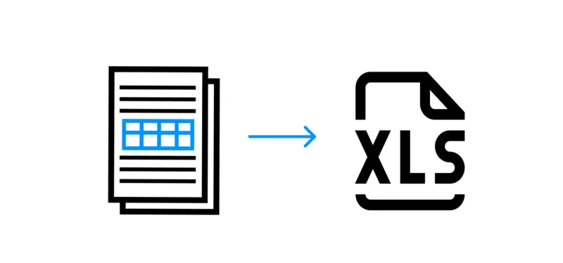 PDF To Excel