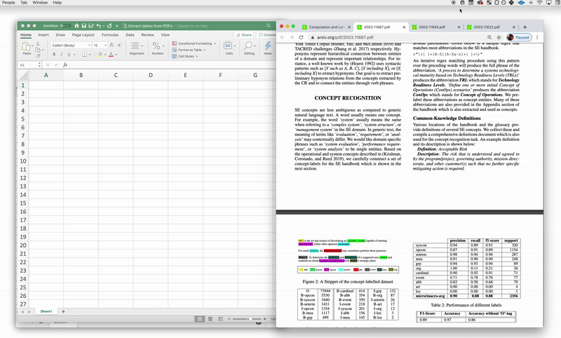 Transfer Pdf Table To Excel Nrasole